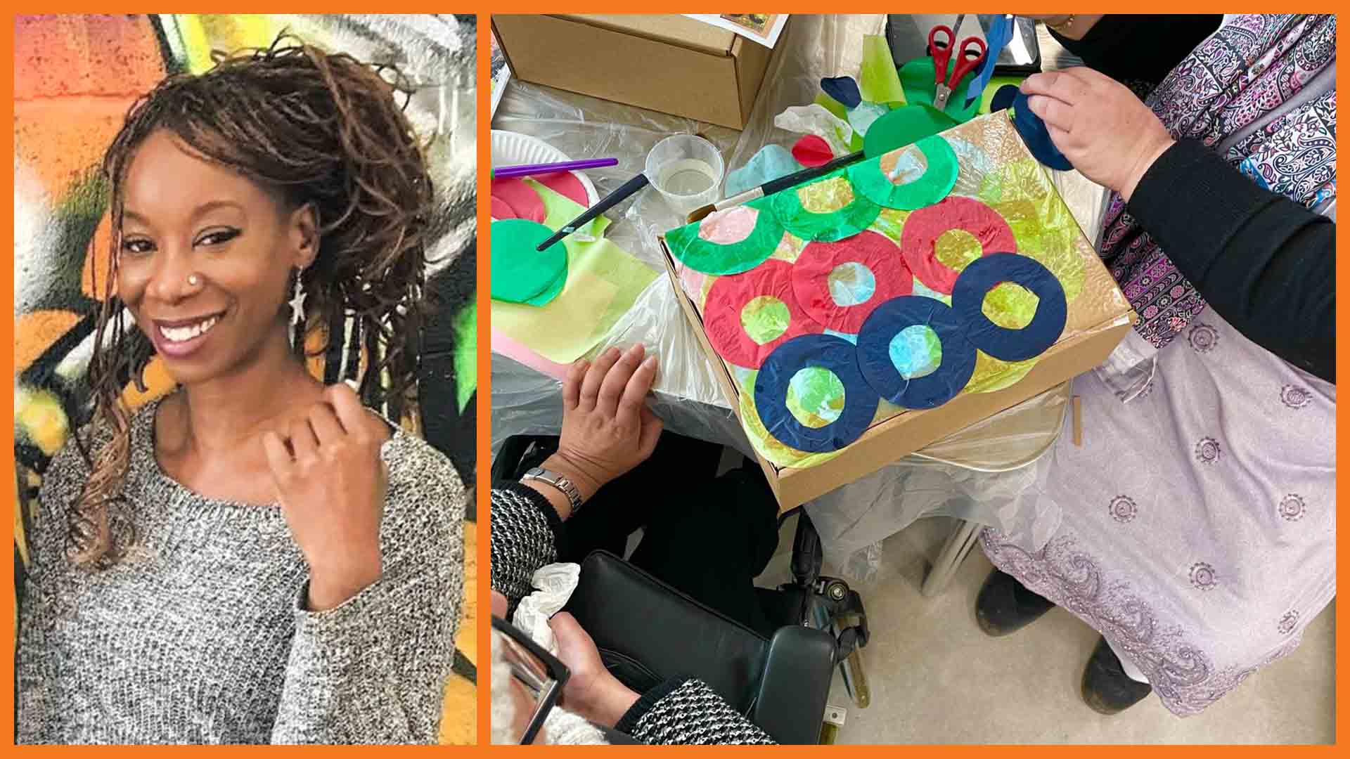 Introducing Sam McEwan as our new Create & Change artist - Sampad